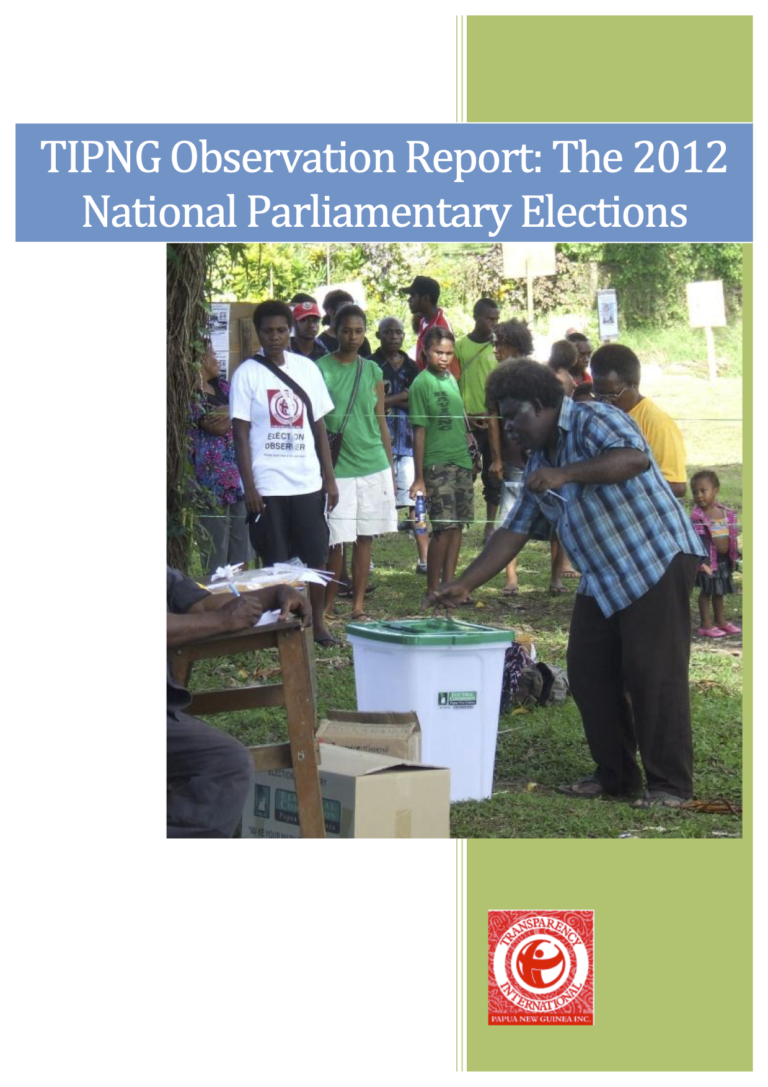 Resources – Transparency International PNG